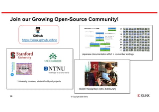 Fast, Scalable Quantized Neural Network Inference on FPGAs with FINN and LogicNets | PDF