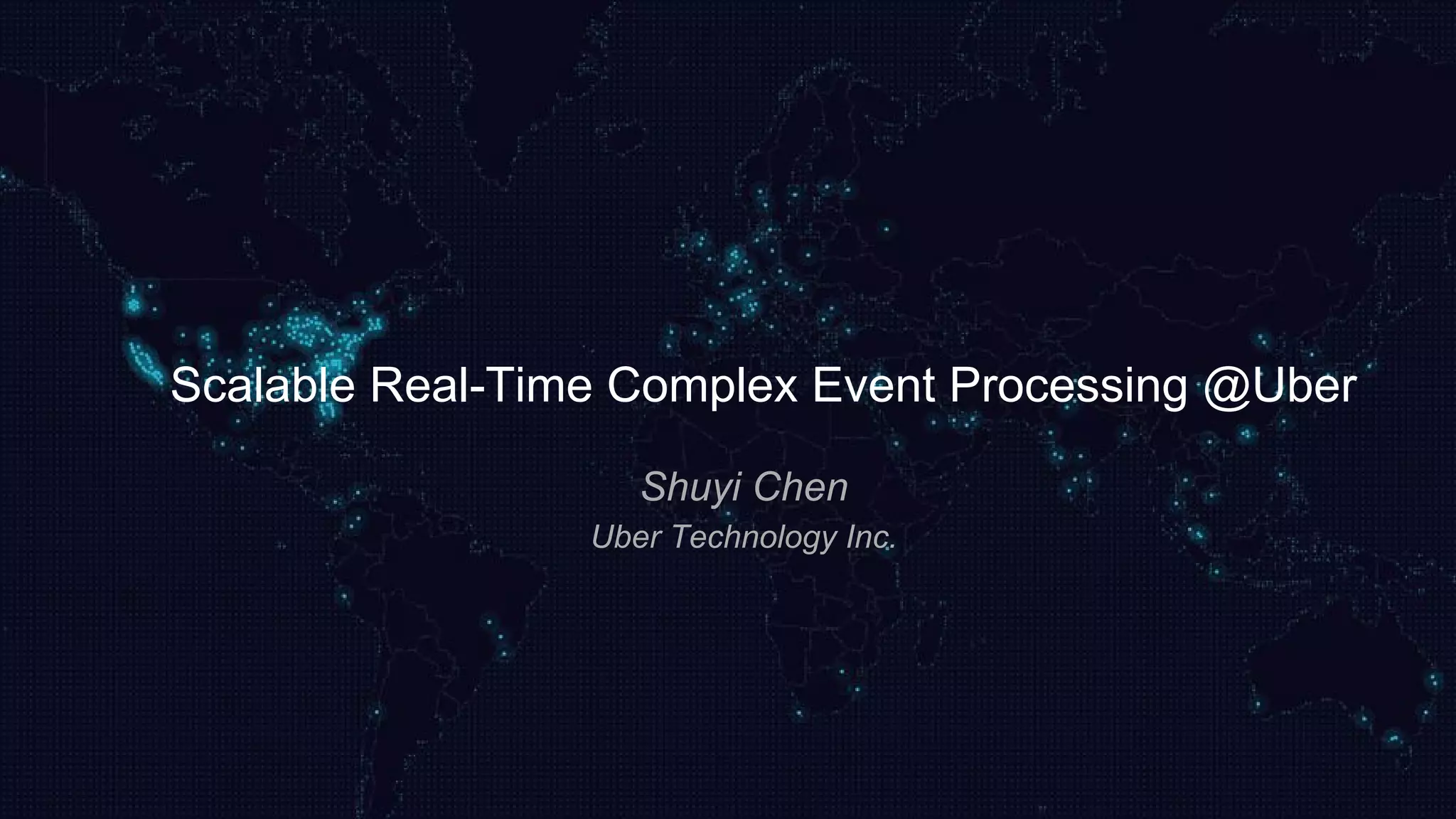 Kafka Summit NYC 2017 - Scalable Real-Time Complex Event Processing ... Kafka Summit NYC 2017 - Scalable Real-Time Complex Event Processing ...