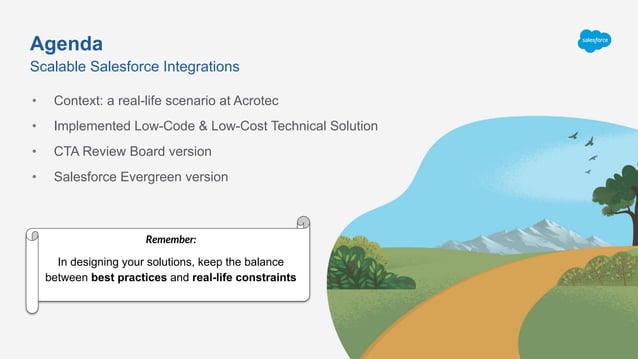 Scalable Salesforce Integrations A Real Life Scenario Ppt