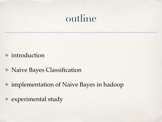 Scalable sentiment classification for big data analysis using naive bayes classifier | PPT