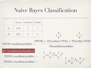 Scalable sentiment classification for big data analysis using naive bayes classifier | PPT