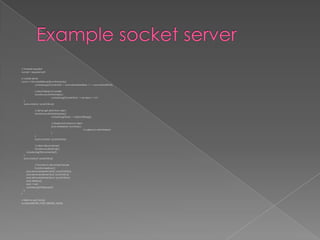 Scalable Socket Server by Aryo | PDF
