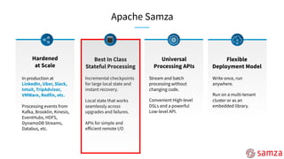 Scalable Stream Processing with Apache Samza | PDF | Cloud Computing | Internet
