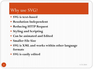 Scalable vector graphics(svg) | PPTX
