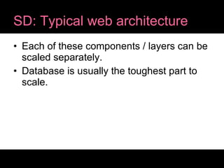 Scalable Web Architecture | PPT | Cloud Computing | Internet