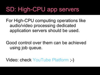 Scalable Web Architecture | PPT | Cloud Computing | Internet