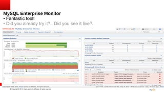 Scalablity and benchmark in mysql performance | PPT