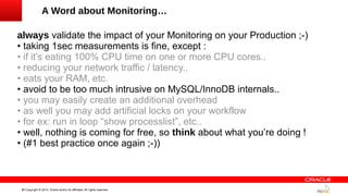 Scalablity and benchmark in mysql performance | PPT