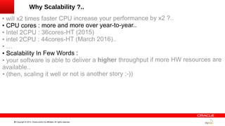 Scalablity and benchmark in mysql performance | PPT