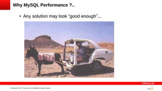 Scalablity and benchmark in mysql performance | PPT