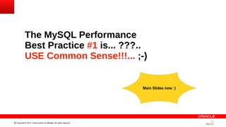 Scalablity and benchmark in mysql performance | PPT