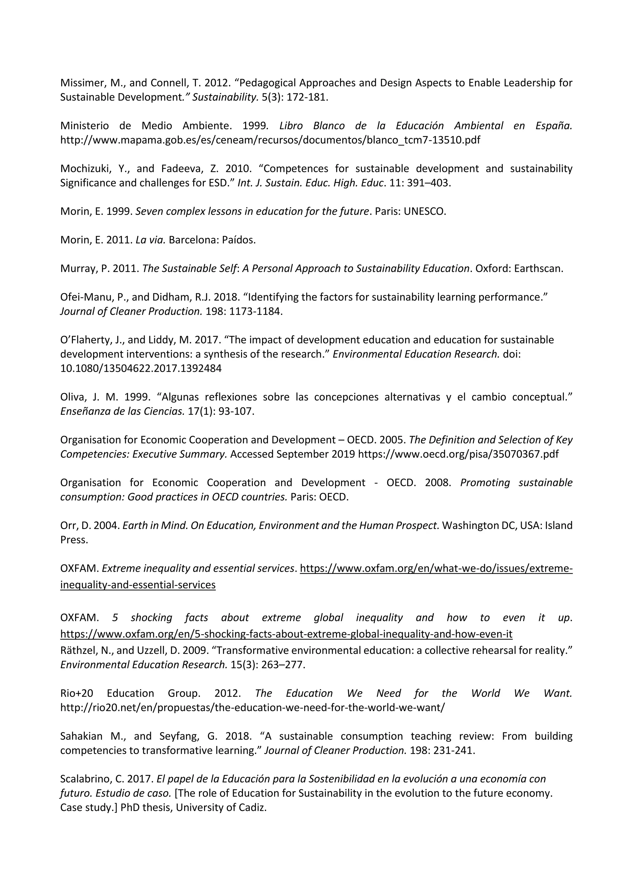 Accepted Manuscript of "A theoretical framework to address Education ...