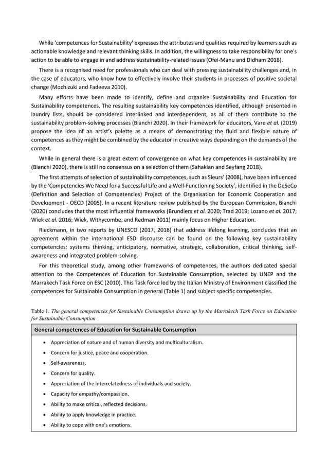 Accepted Manuscript of "A theoretical framework to address Education ...