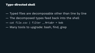 Suffuse: a typed filesystem | PDF