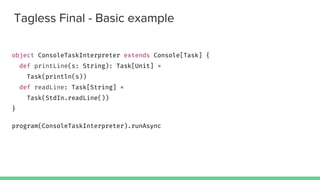 Building a Tagless Final DSL for WebGL | PDF