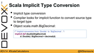 Bring your calculations to Scala! | PPTX | Programming Languages | Computing