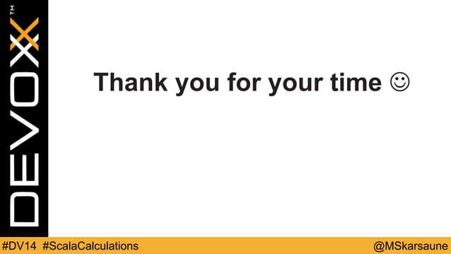 Bring your calculations to Scala! | PPTX | Programming Languages | Computing
