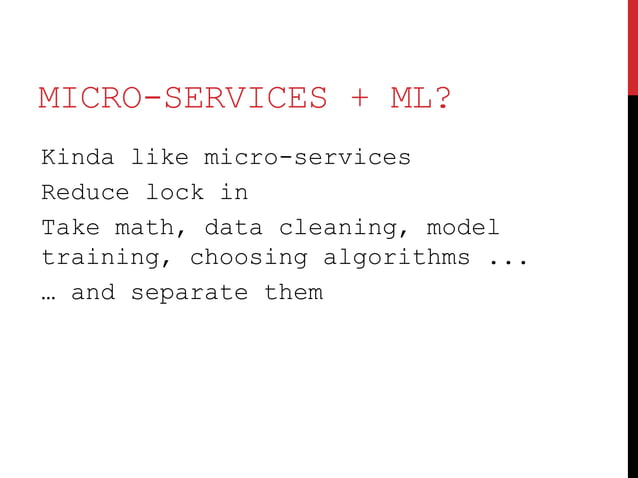 Machine Learning with Scala | PPT