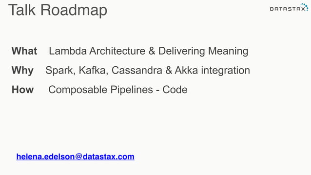 Lambda Architecture With Spark Streaming Kafka Cassandra Akka Scala Ppt