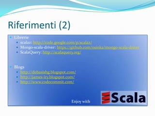Scala e i database | PPT