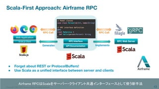 Scala for Everything: From Frontend to Backend Applications - Scala Matsuri 2020 | PPT