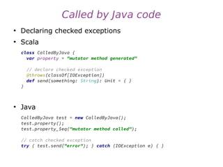 Scala for Java Developers | PPT