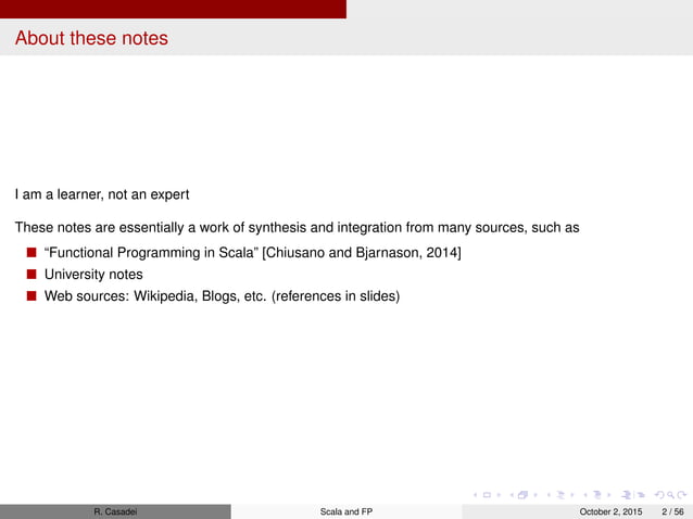 Functional Programming In Scala Notes Ppt