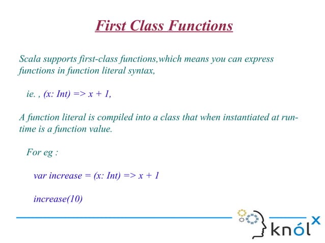 Scala functions | PPT Scala functions | PPT