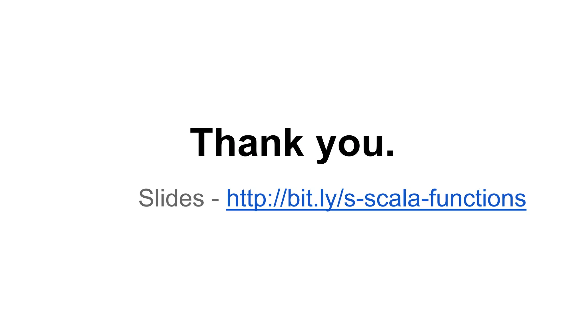 Scala functions | PPTX