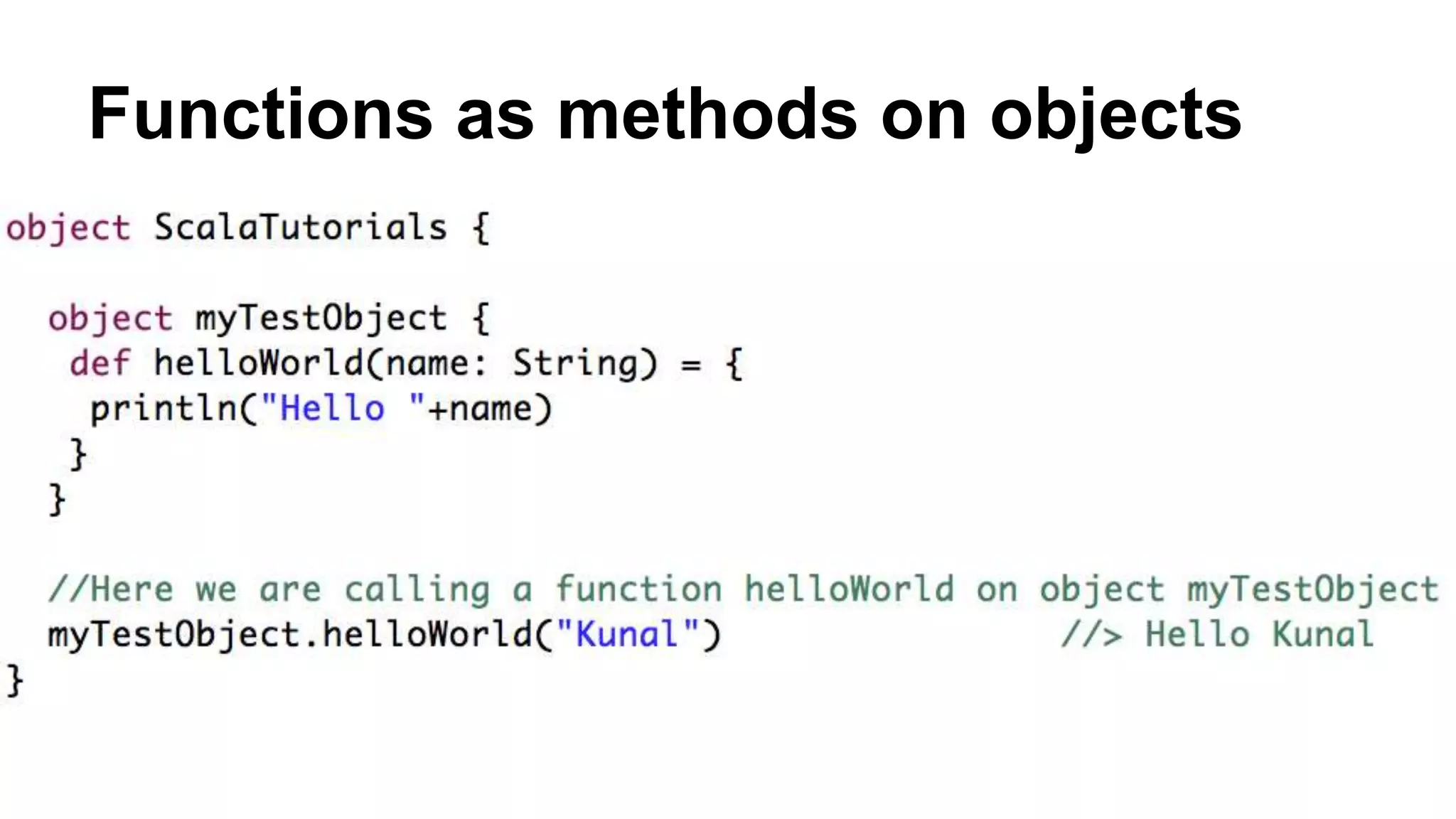 Scala functions | PPTX