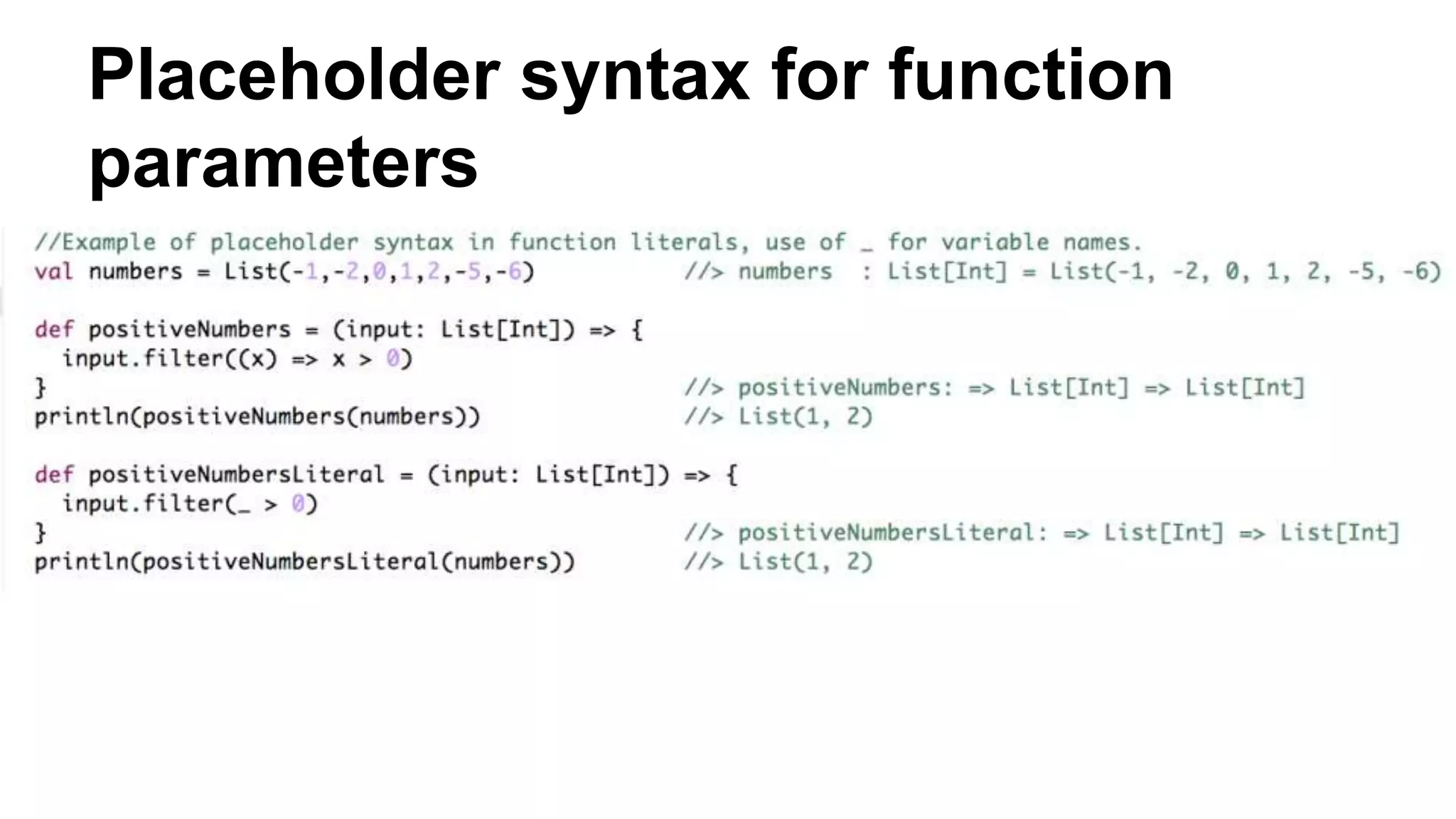 Scala functions | PPTX