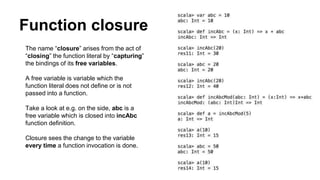 Scala functions | PPTX