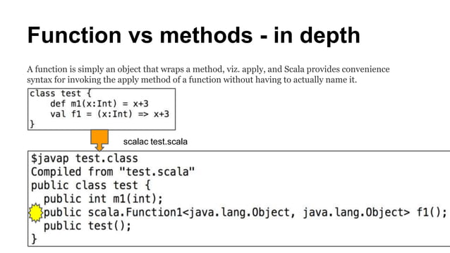 Scala functions | PPTX