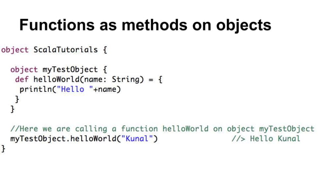 Scala functions | PPTX