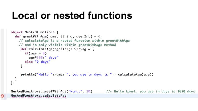Scala functions | PPTX