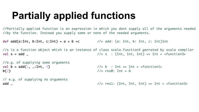 Scala functions | PPTX