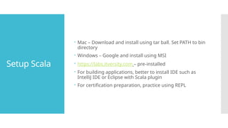 ScalaFundamentals and its importance how to | PPT