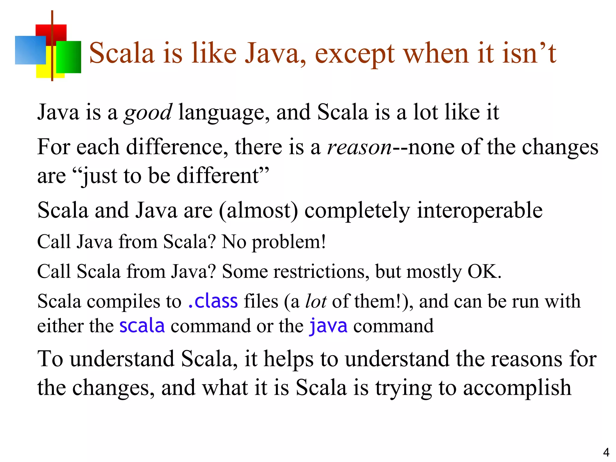 Scala in a nutshell by venkat | PPT