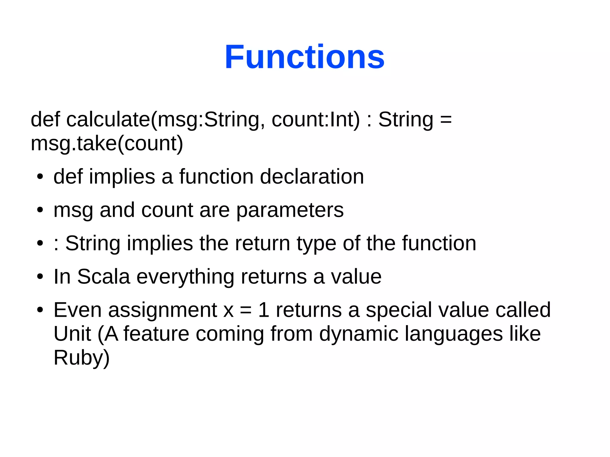 Introduction To Scala Odp Programming Languages Computing