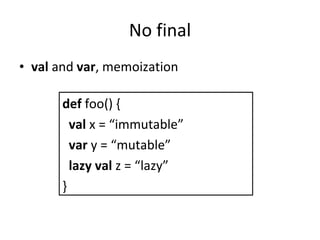Scala introduction | PPT