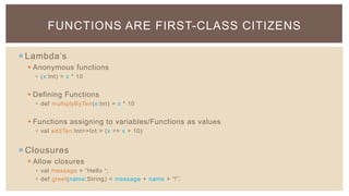 Scala introduction | PPT