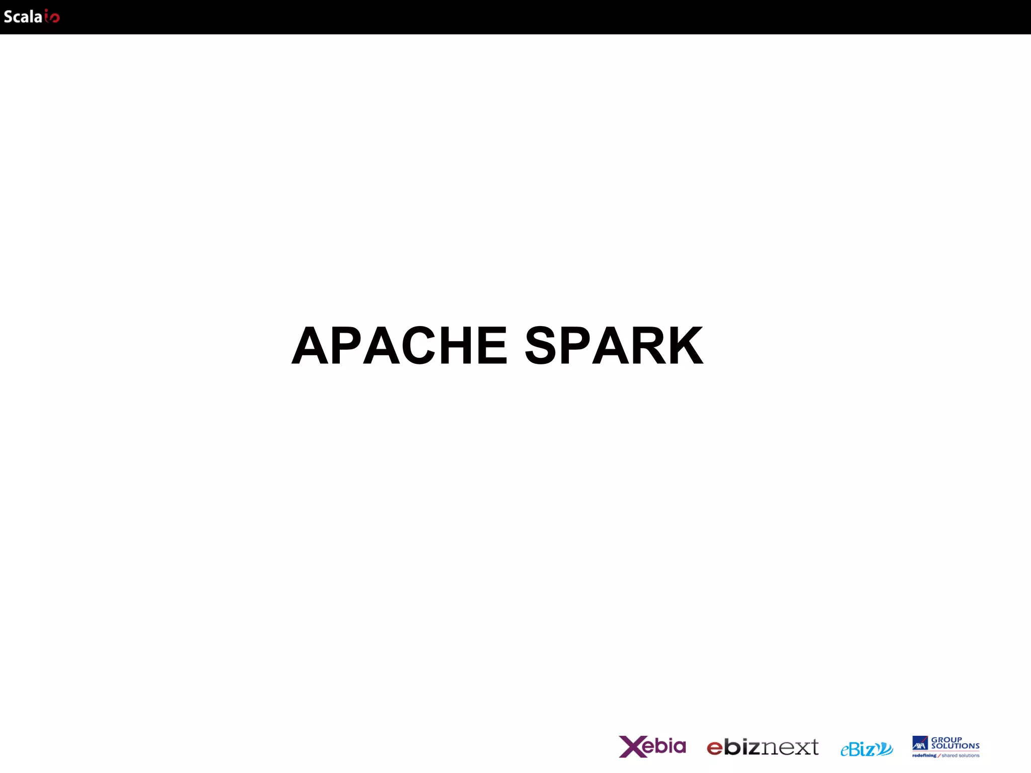 Big Data Analytics with Scala at SCALA.IO 2013