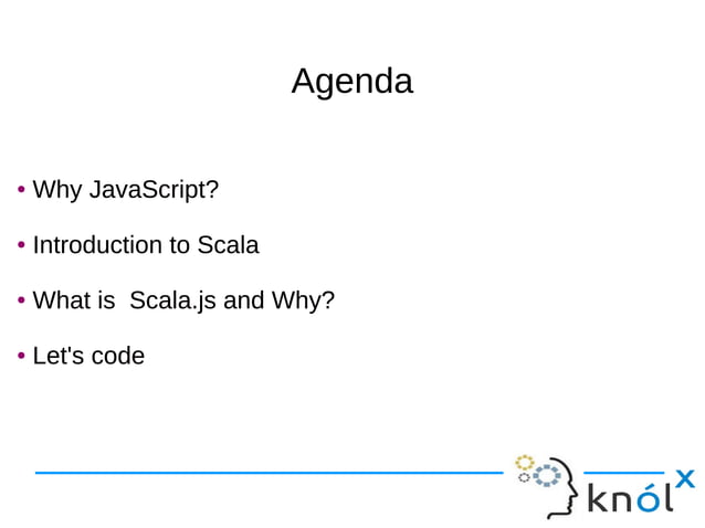 Introduction to Scala JS | PPT