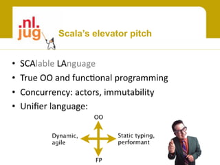 Elevate your webapps with Scala and Lift | PPT