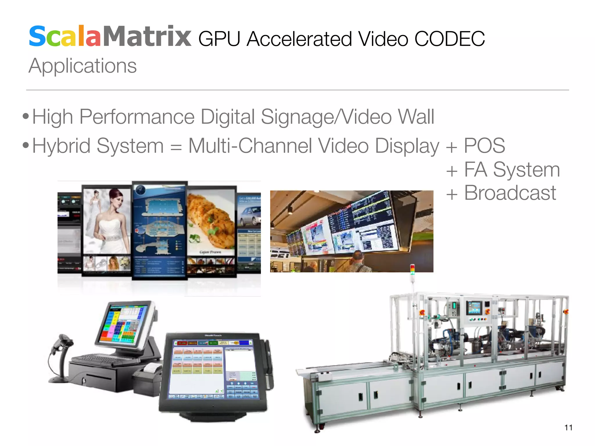 ScalaMatrix gpu accelerated video display | PPT ScalaMatrix gpu accelerated video display | PPT