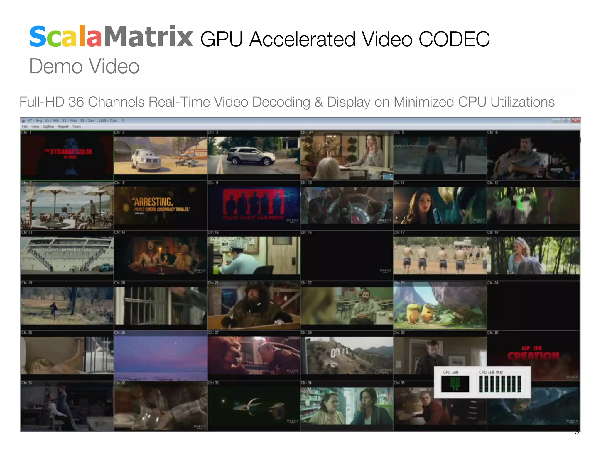 ScalaMatrix gpu accelerated video display | PPT ScalaMatrix gpu accelerated video display | PPT