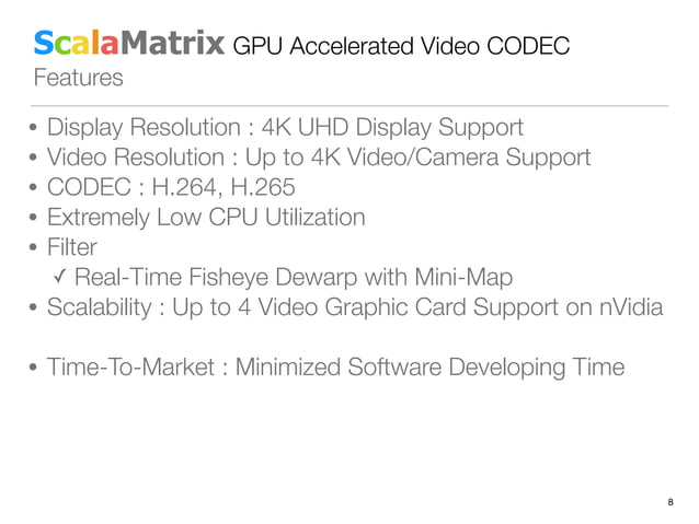 ScalaMatrix gpu accelerated video display | PPT ScalaMatrix gpu accelerated video display | PPT