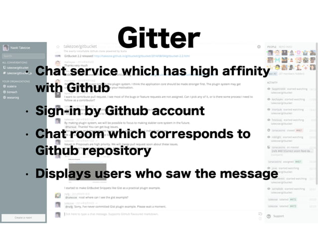 GitBucket: The perfect Github clone by Scala | PPT