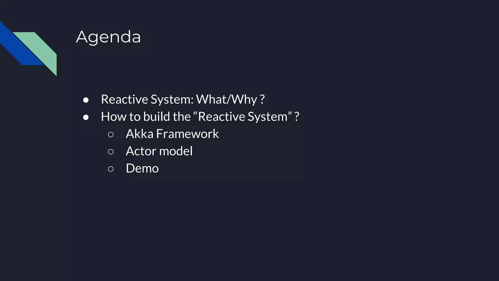 Building Reactive System with Akka | PPTX
