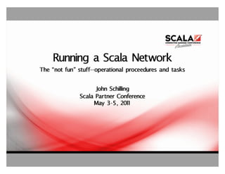 Scala Network Operations Considerations | PDF | Computer Networking | Computing